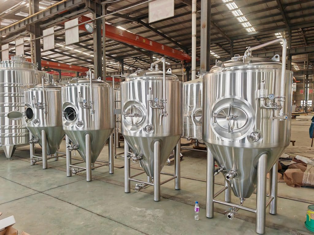 500L beer fermentation tanks and 50L CIP unit system - CHENMA